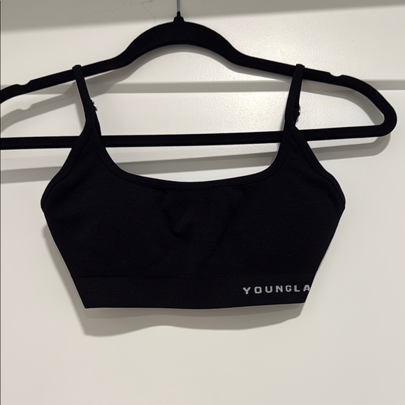 YoungLA | Intimates & Sleepwear | Youngla Core Hourglass Black Sports ...